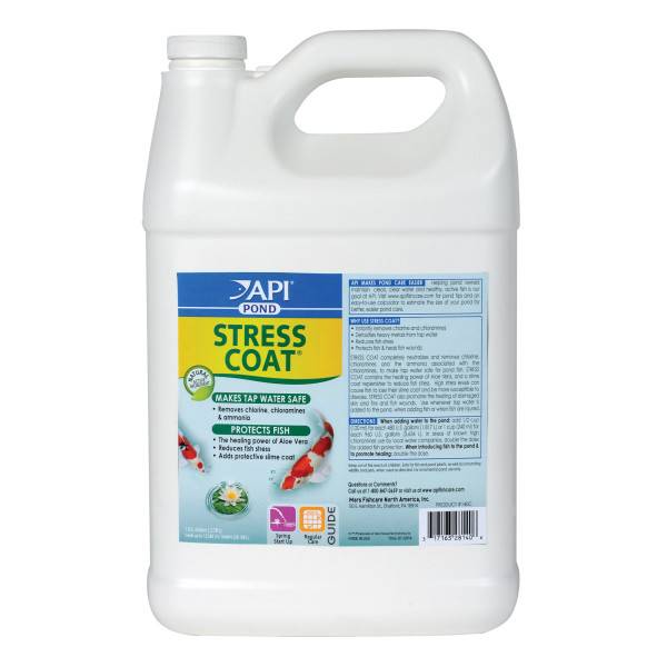API Pond Stress Coat, 1 Gallon – Koi & More Pond Shop
